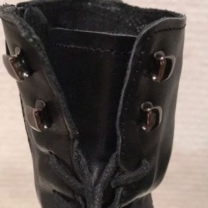 Zign | Shoes | Zign Asos Black Platform Ankle Laceup Boots | Poshmark